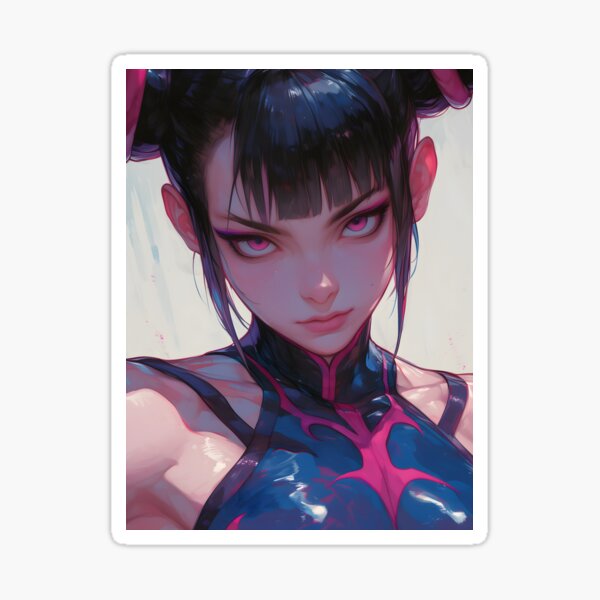 "Juri Han - 5" Sticker by Infinite-Aspire | Redbubble