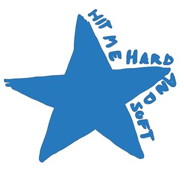 "hit me hard and soft billie hand draw" Sticker for Sale by MaiaXavier ...