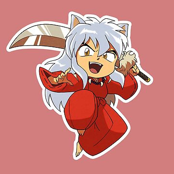"Dog Demon Retro Chibi" Sticker for Sale by KeyBlackStudios | Redbubble