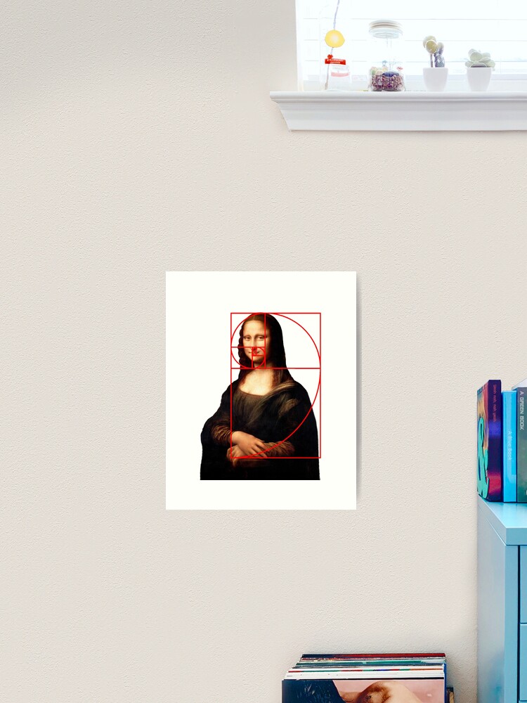 Fibonacci Sequence In Art Mona Lisa Math And Art – Brain Power