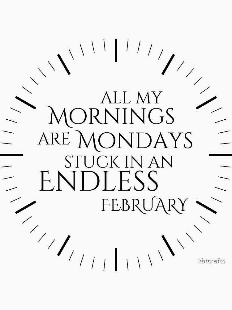 "ttpd fortnight lyric "mornings are mondays stuck in endless february ...