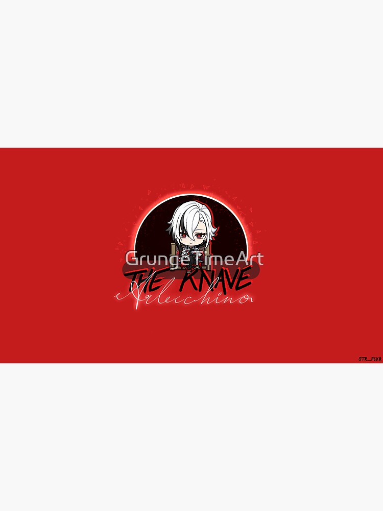 "Arlecchino Minimalist Wallpaper (The knave)" Sticker for Sale by ...