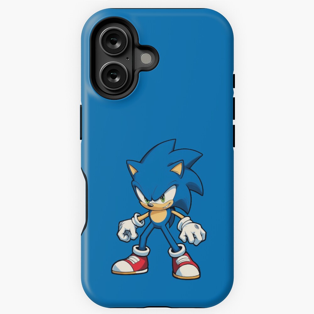 "Sonic the Hedgehog Ready for Action" Sticker by marketeam | Redbubble