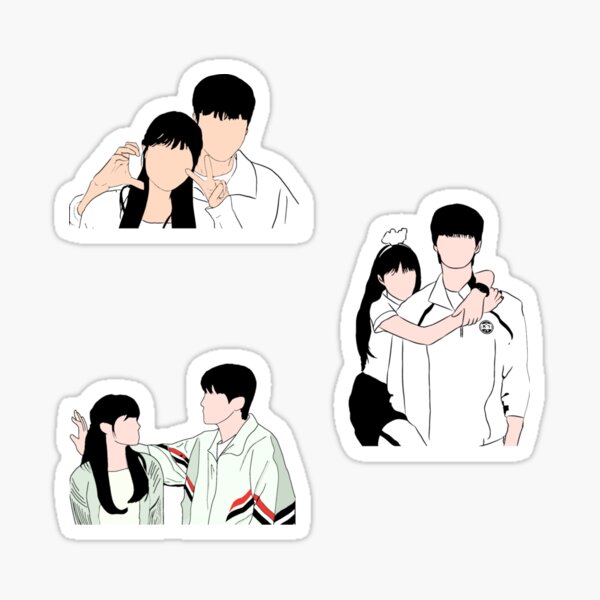 "Lovely Runner kdrama, lovely runner kdrama " Sticker for Sale by ...
