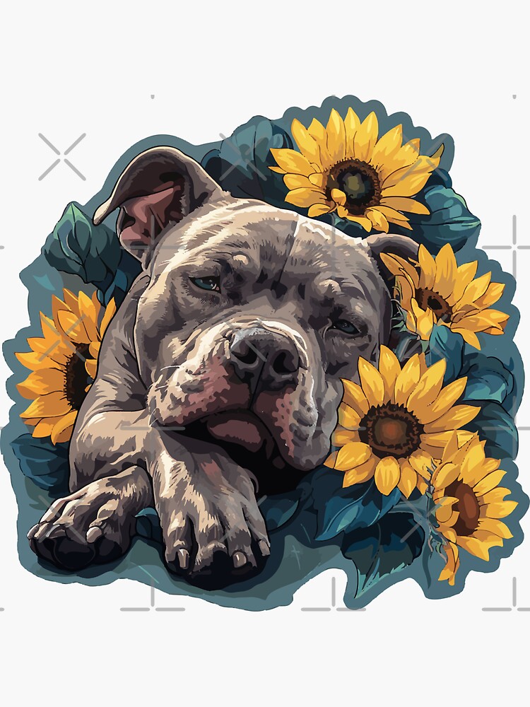"American Bully" Sticker for Sale by VelvetRoom | Redbubble
