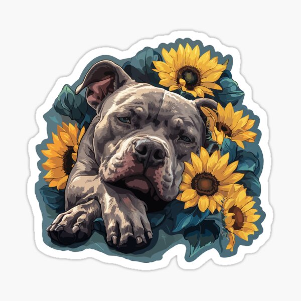 "American Bully" Sticker for Sale by VelvetRoom | Redbubble