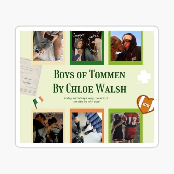 "Binding 13, Boys of Tommen by Chloe Walsh sticker" Sticker for Sale by ...