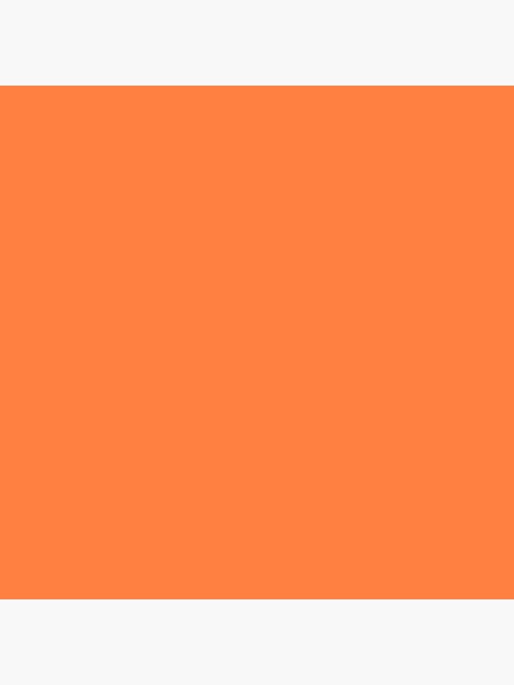 "Solid Bright Mango Orange Color" Sticker for Sale by cheapest | Redbubble
