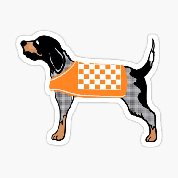 "University Of Tennessee Smokey Mascot " Sticker for Sale by ...