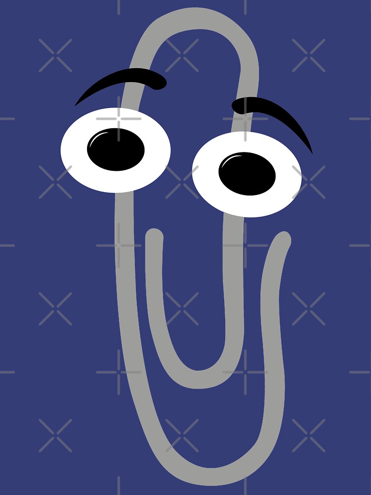 "R.I.P. Clippy" Essential T-Shirtundefined by VirtualRC | Redbubble