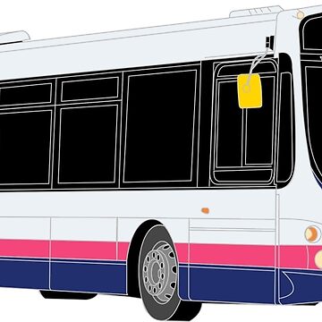 "FirstBus Volvo B7RLE Wright Urban" Sticker for Sale by Electra Designs ...