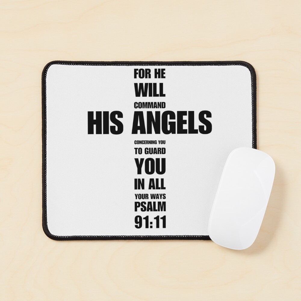 "Psalm 91 | Bible Verse | Christian Cross | For He Will Command His ...