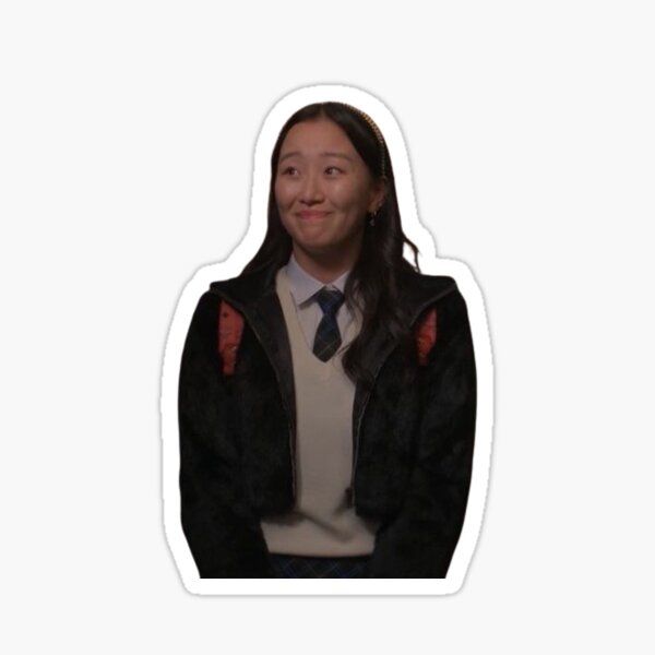 "XO Kitty Happy Yuri Sticker" Sticker for Sale by churromeister | Redbubble