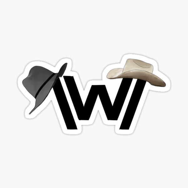 "Westworld Hats" Sticker by NowTheWeather | Redbubble