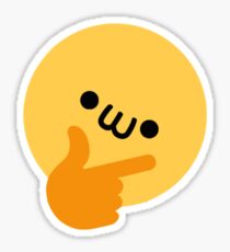 Uwu Emoji Stickers | Redbubble