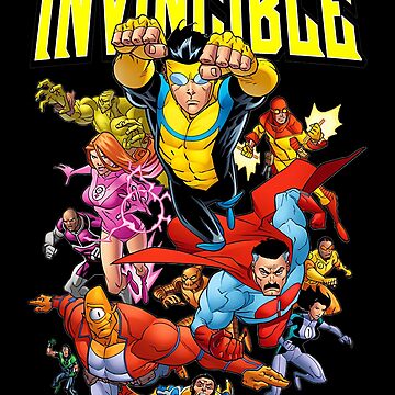 "Invincible Invincible Cartoon" Essential T-Shirt for Sale by ...