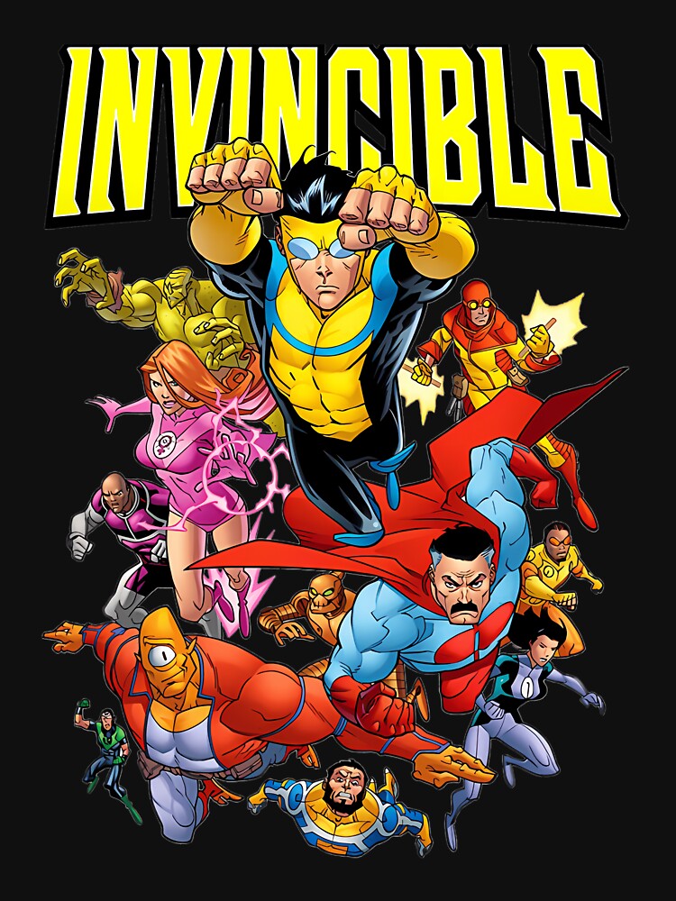 "Invincible Invincible Cartoon" Essential T-Shirt for Sale by ...