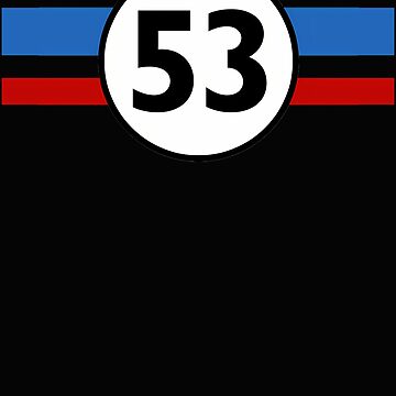 "Classic Racing Car 1963 Circle Logo 1" Sticker by JadoHamm | Redbubble