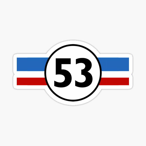 "Classic Racing Car 1963 Circle Logo 1" Sticker by JadoHamm | Redbubble