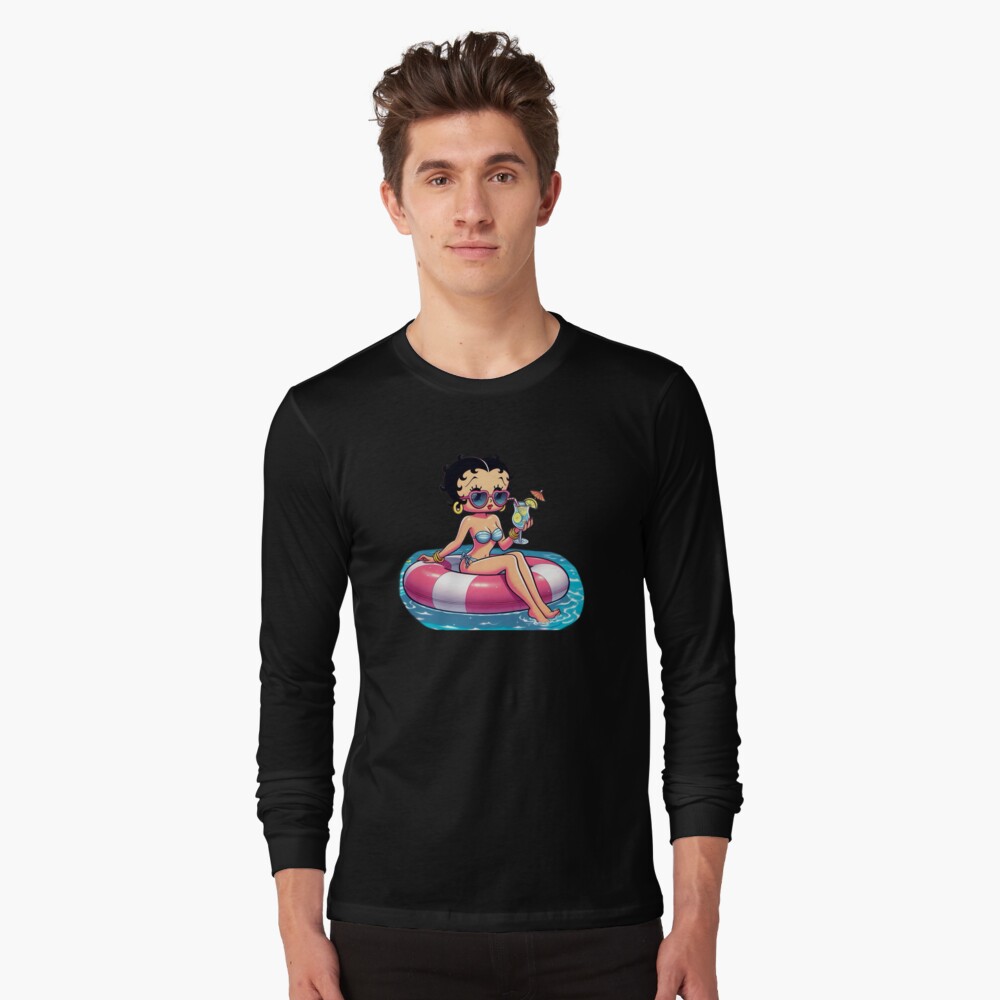 "Betty Boop at the Pool" Sticker for Sale by sdnative619 | Redbubble