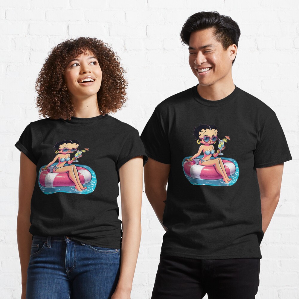 "Betty Boop at the Pool" Sticker for Sale by sdnative619 | Redbubble