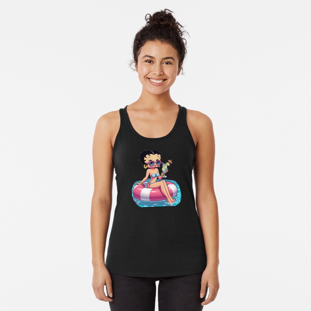 "Betty Boop at the Pool" Sticker for Sale by sdnative619 | Redbubble