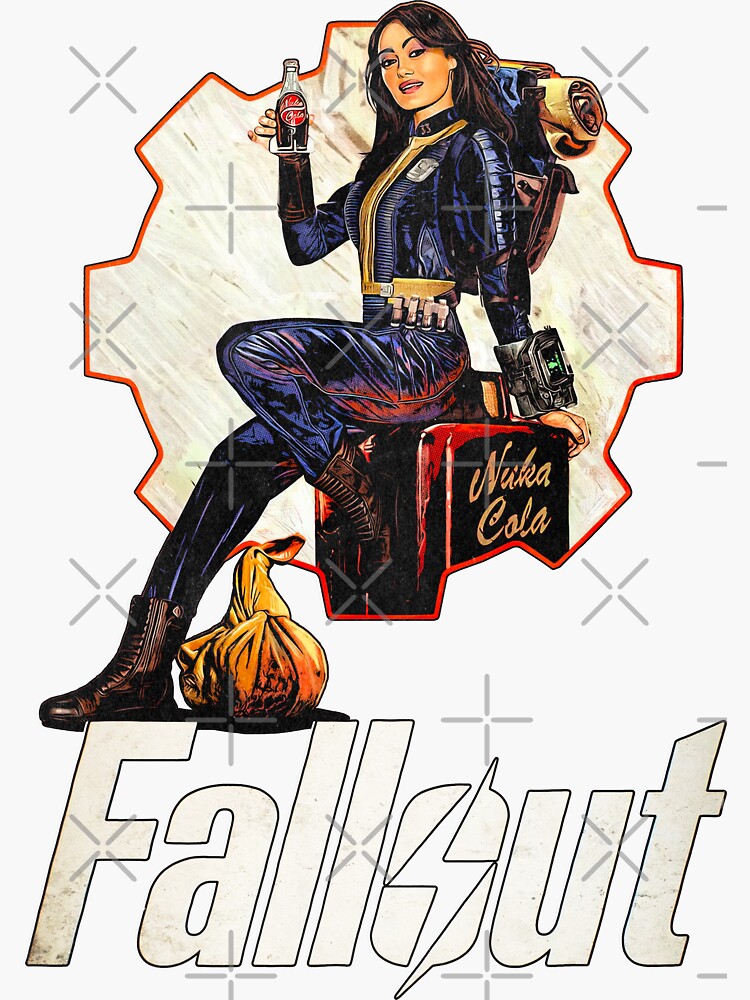 "Lucy - Fallout" Sticker for Sale by BuffGeeksArt | Redbubble