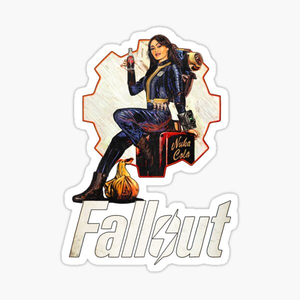 "Lucy - Fallout" Sticker for Sale by BuffGeeksArt | Redbubble