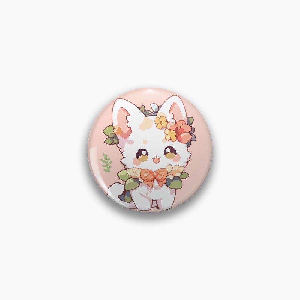 "cute kawaii anime chibi cat sticker" Sticker for Sale by Narukuku ...