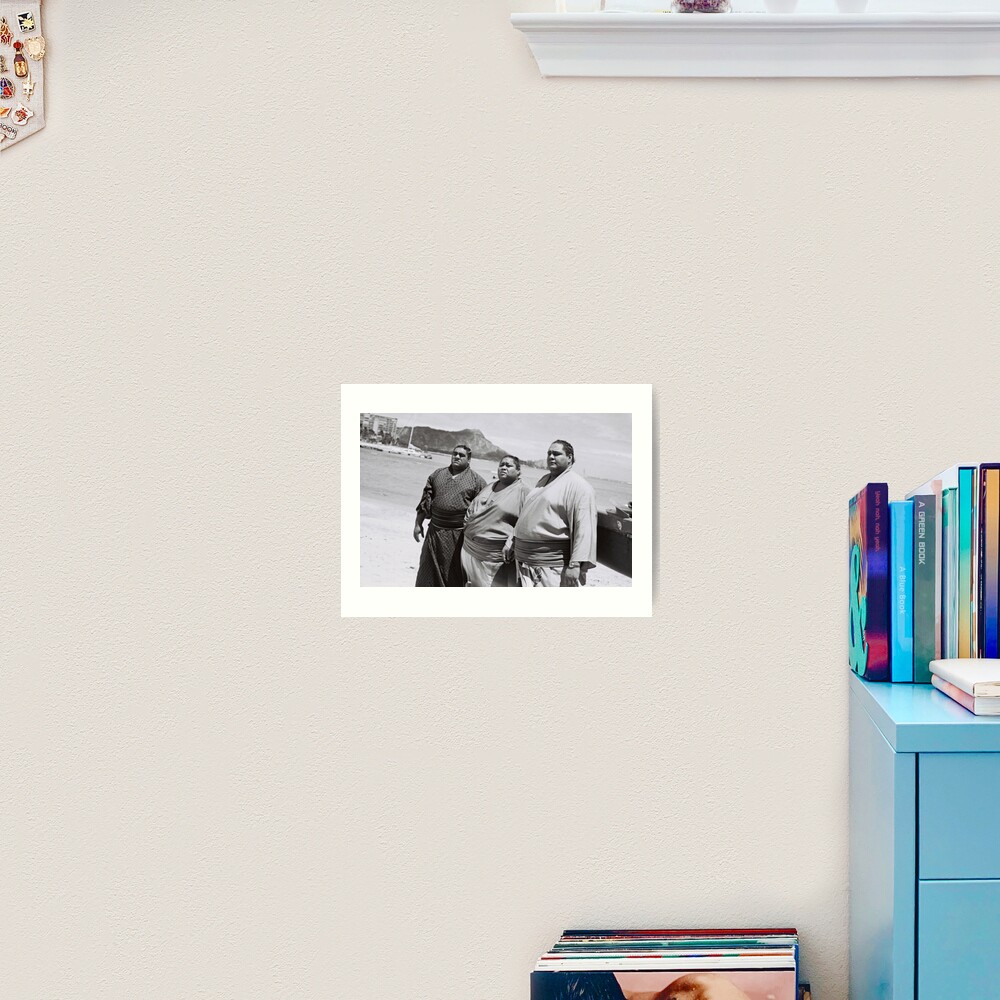 "Sumo Legends Musashimaru, Konishiki and Akebono in Oahu" Sticker for ...