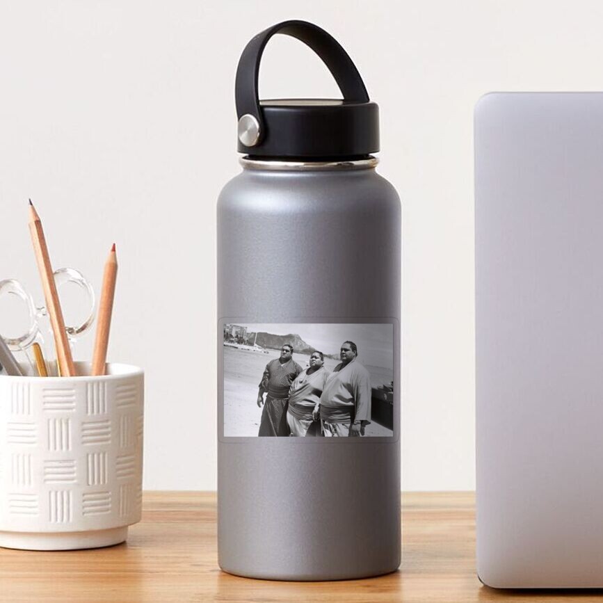 "Sumo Legends Musashimaru, Konishiki and Akebono in Oahu" Sticker for ...