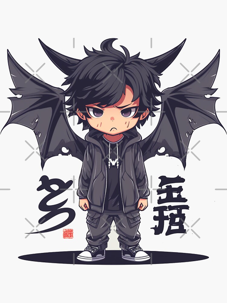 "Chibi Anime Devil Wings, Kawaii Chibi Boy: Anime Chibis Collection ...