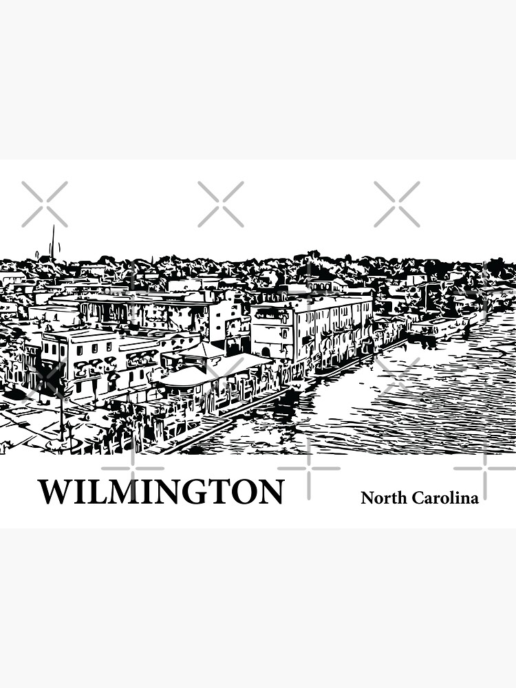 "Wilmington North Carolina" Sticker for Sale by Lakeric | Redbubble