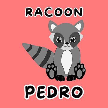 "Pedro the Meme Raccoon" Sticker for Sale by impressionofmel | Redbubble