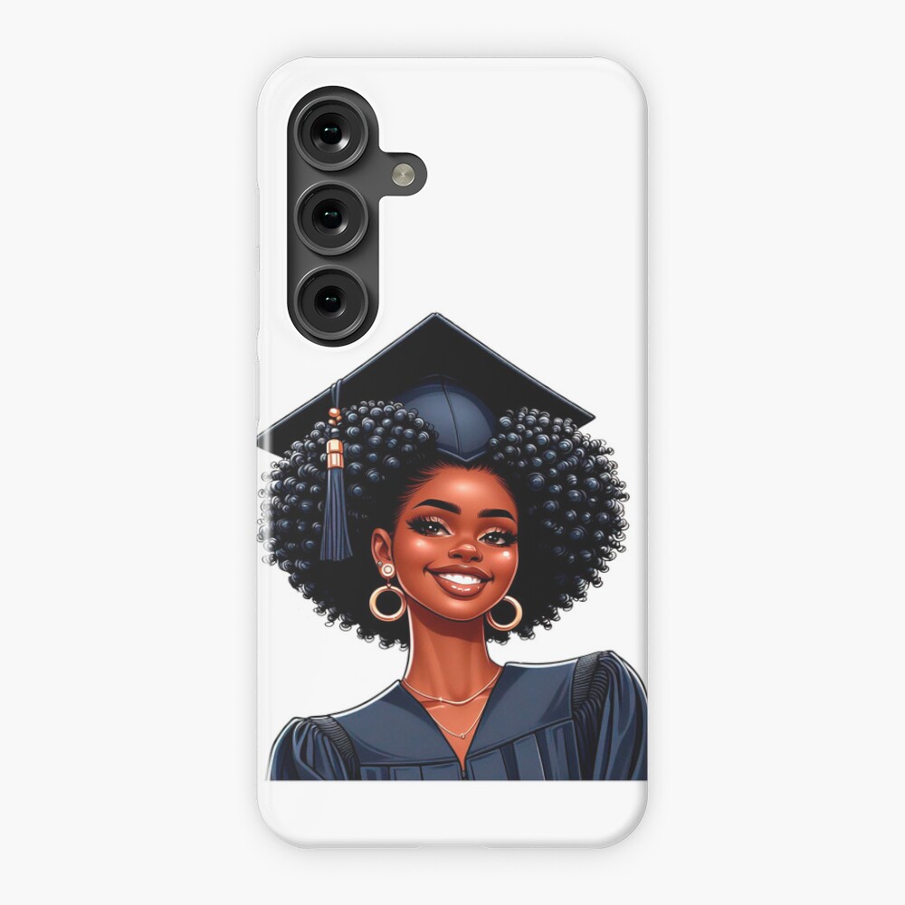 "Graduation College Afro Girl, Graduating Girl, Highschool Graduate ...