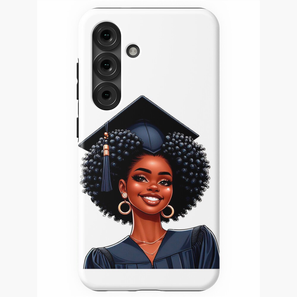"Graduation College Afro Girl, Graduating Girl, Highschool Graduate ...