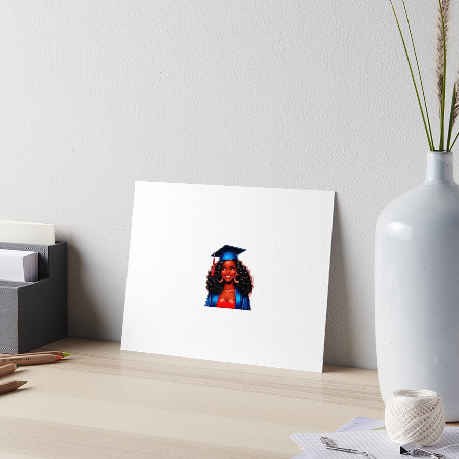 "College Afro Woman, Graduating Girl, Highschool Graduate, College ...