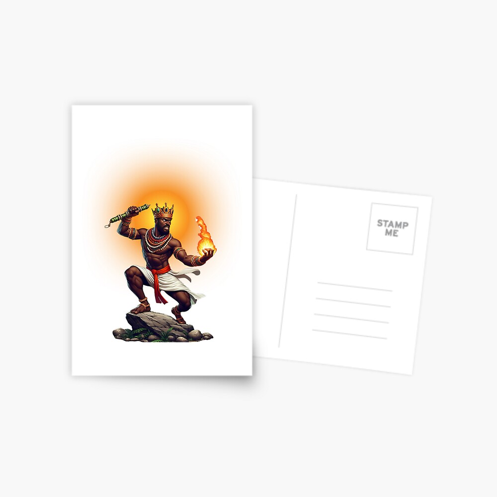 "orisha shango" Sticker by rafa68 | Redbubble