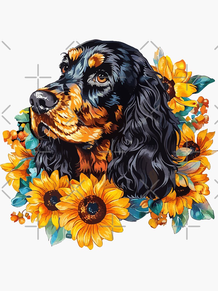 "English Cocker Spaniel" Sticker for Sale by VelvetRoom | Redbubble