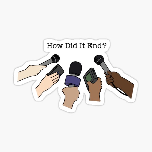 "How Did It End? TTPD Taylor Swift" Sticker for Sale by mo mo | Redbubble