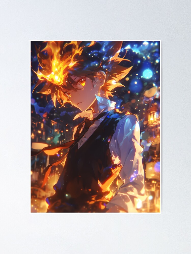 "Tsuna Sawada - 6" Poster by Infinite-Aspire | Redbubble