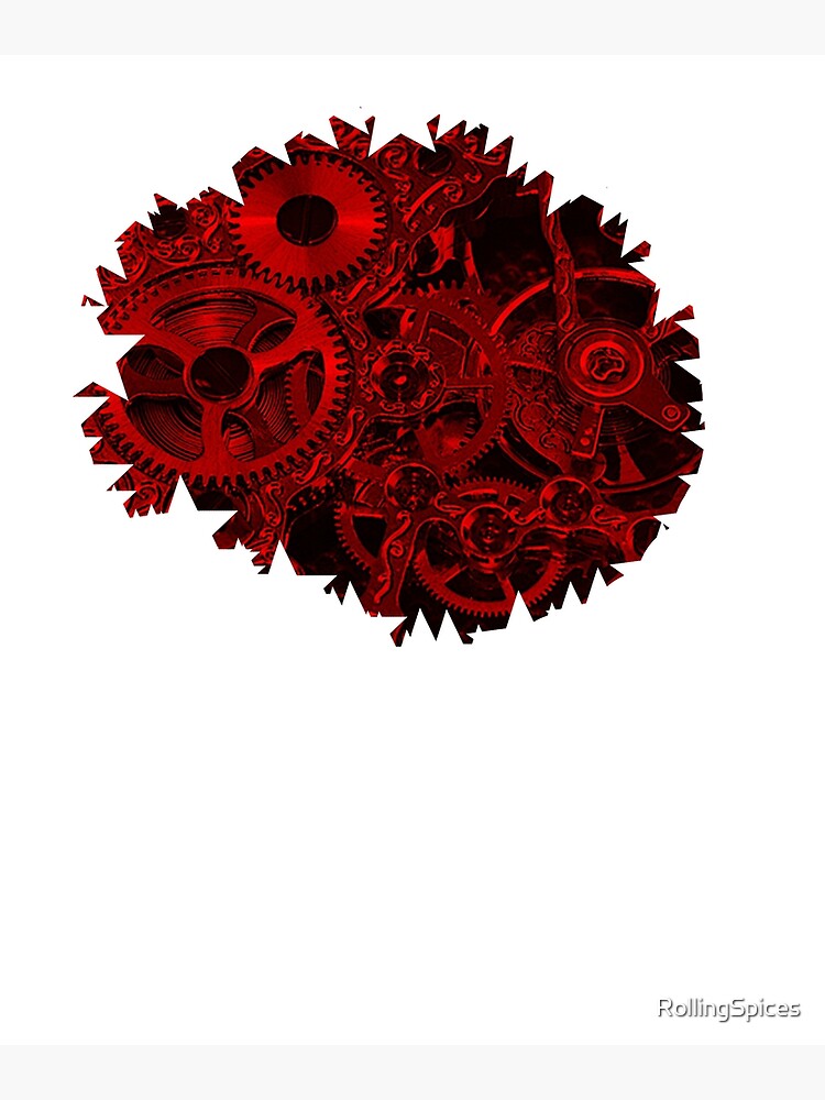 "Skeletonized Watch Movement Blood Style" Poster by RollingSpices ...