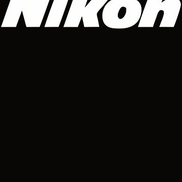 "Nikon Logo" Sticker for Sale by TammyStevens9 | Redbubble
