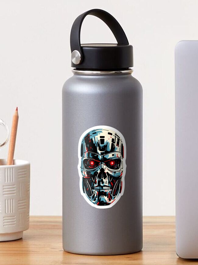 "Rise of the Machines - T-800 Terminator vol.2" Sticker for Sale by ...