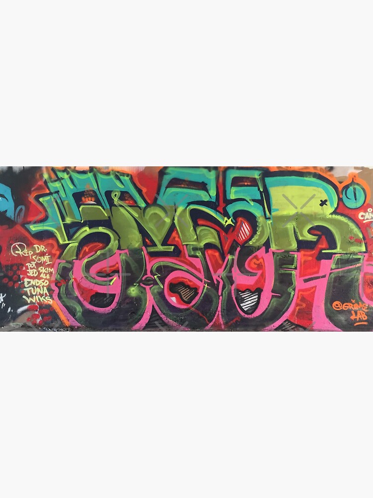 "WILDSTYLE GRAFFITI " Sticker by SamuelMolina | Redbubble
