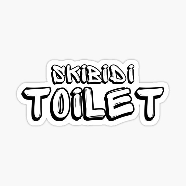 "Skibidi Toilet" Sticker for Sale by Neos-Clothing | Redbubble