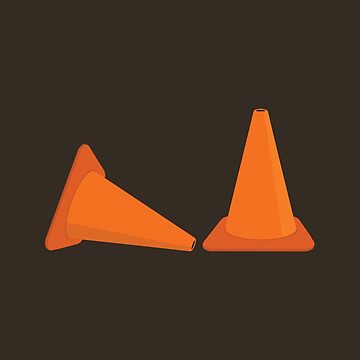 "Autocross Cones" Sticker for Sale by ApexFibers | Redbubble