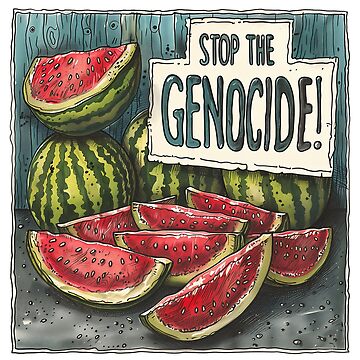 "STOP THE GENOCIDE " Sticker for Sale by SYSTEMERROR2021 | Redbubble