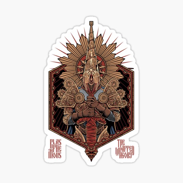"The Wrapped Agony" Sticker for Sale by svthyp | Redbubble