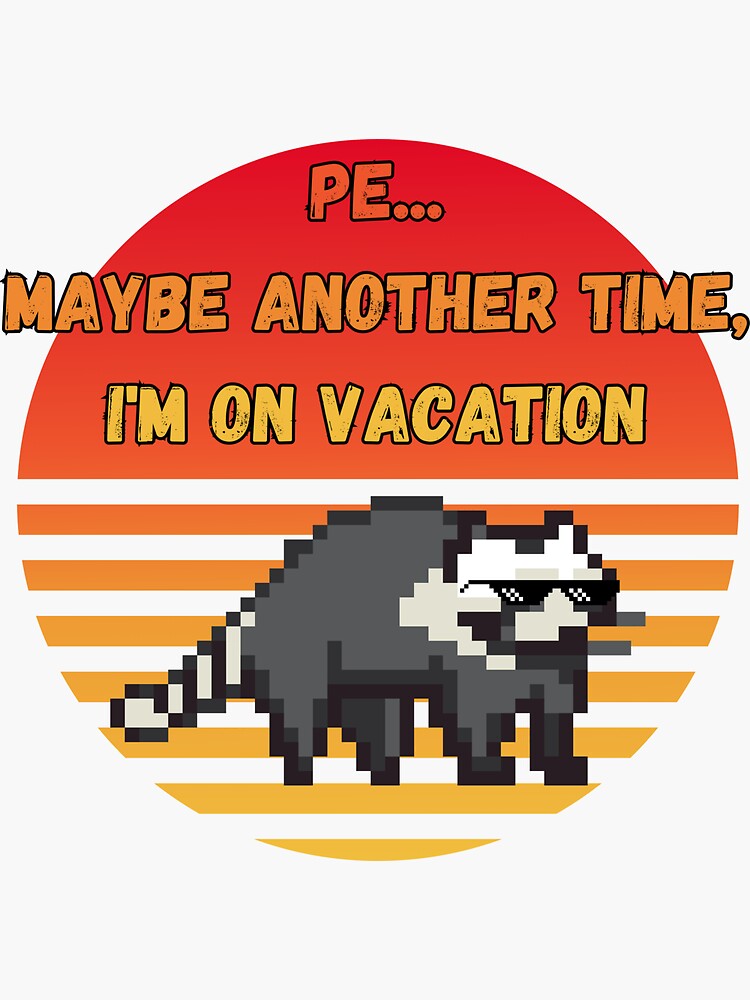"Pedro Raccoon Meme" Sticker for Sale by Parsivalart | Redbubble